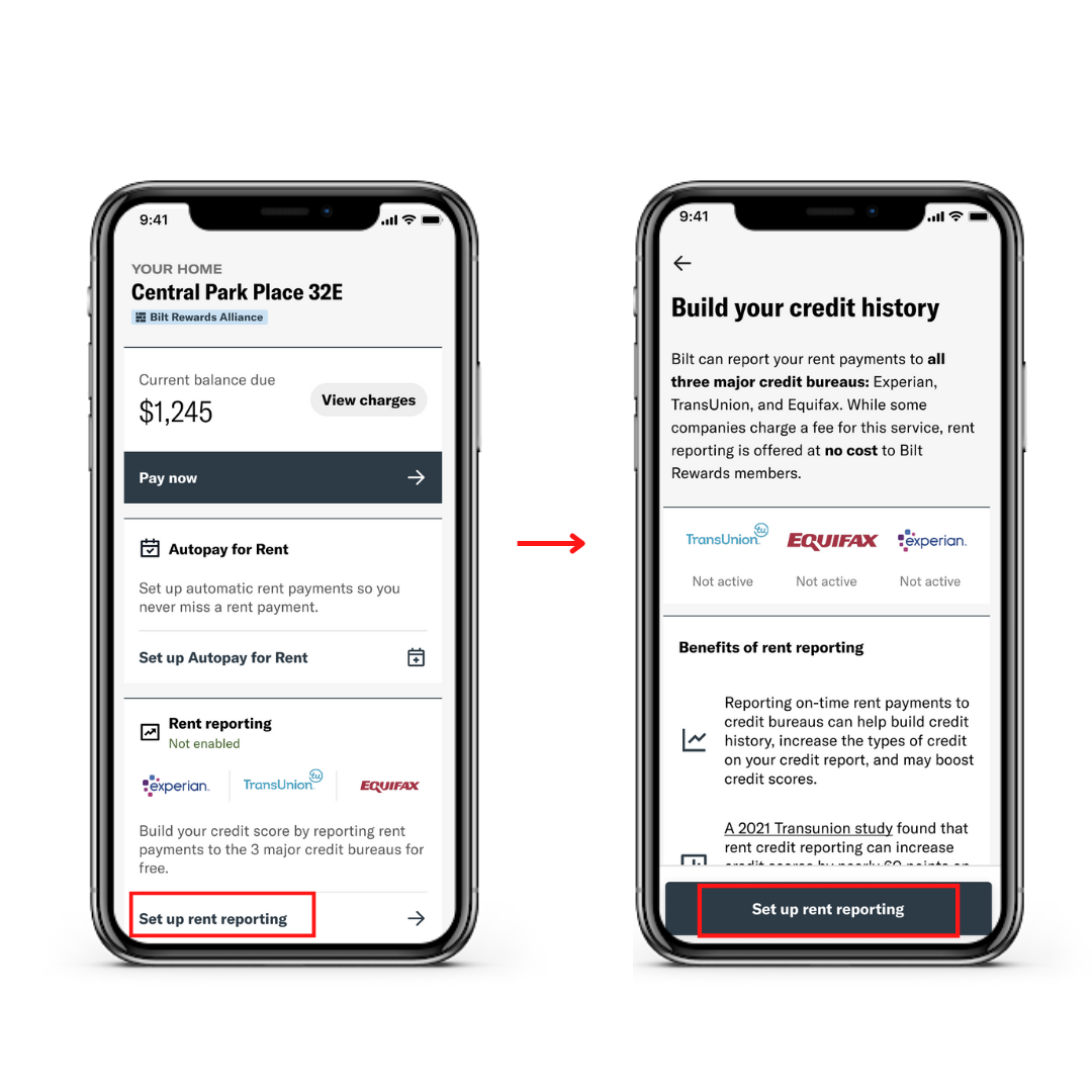 How to enroll in rent reporting – Bilt Rewards Support