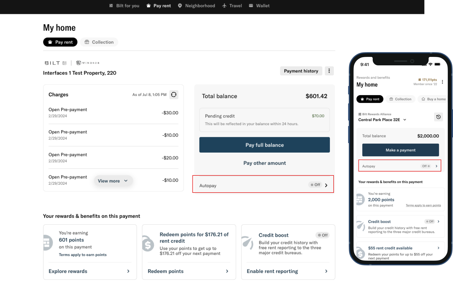 Set up autopay for rent – Bilt Rewards Support