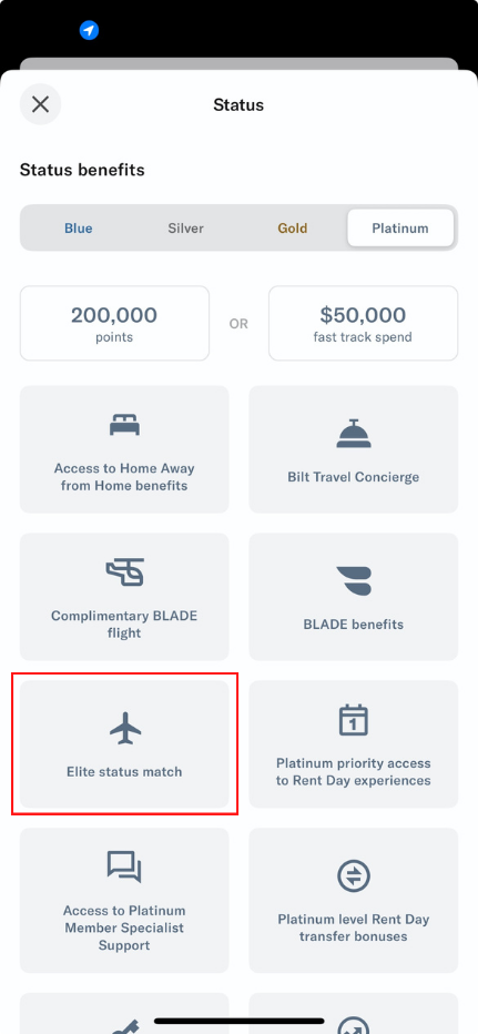 Flying Blue Status Match – Bilt Rewards Support